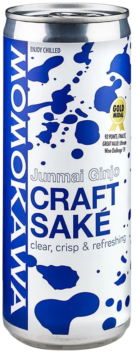 Momokawa Junmai Ginjo Craft Sake Can - Sake Expert